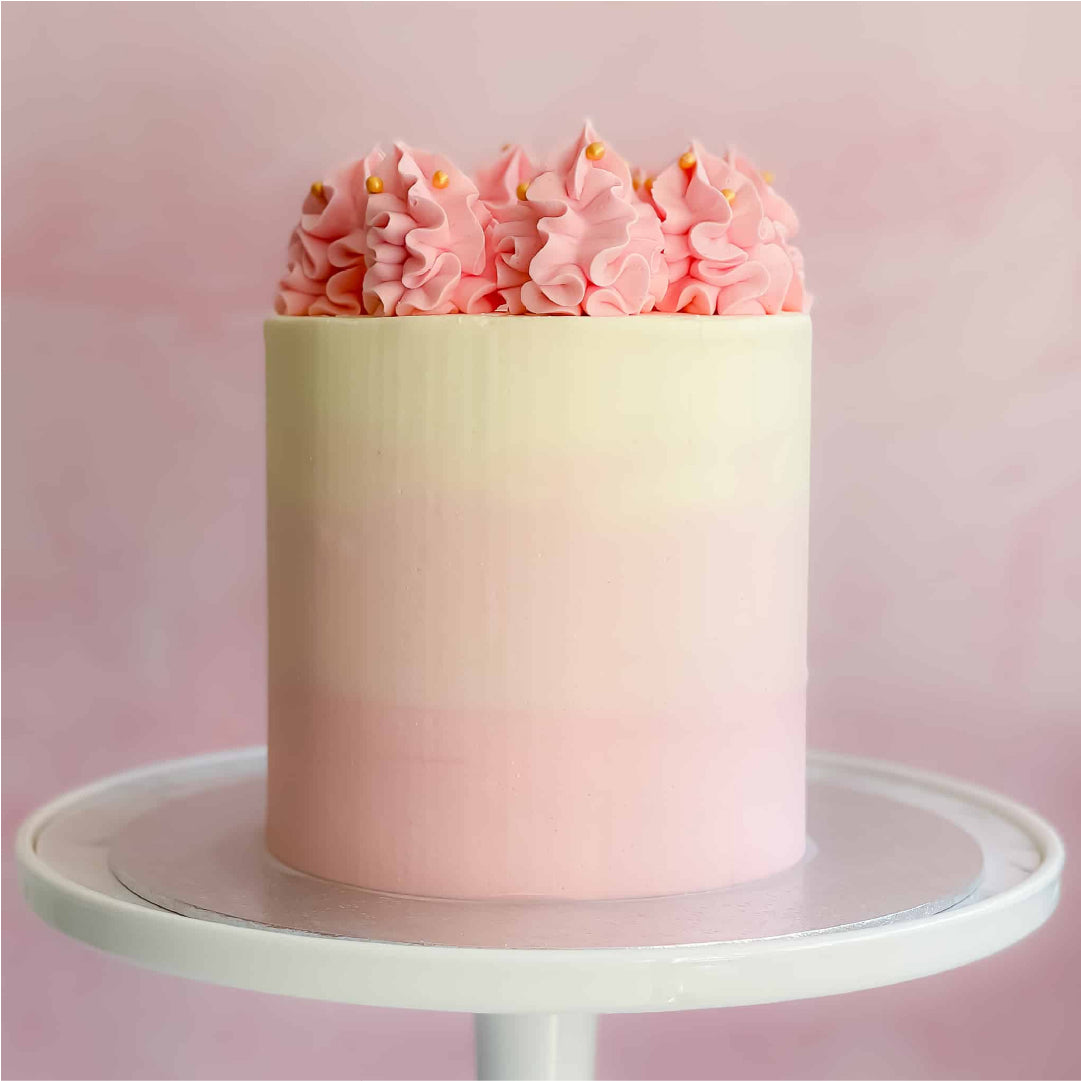 Mastering An Ombre Cake Build A Birthday Nz