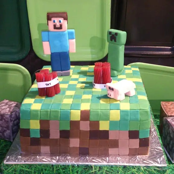 Minecraft Slimes Room Party Celebrate Minecraft's 15th Anniversary