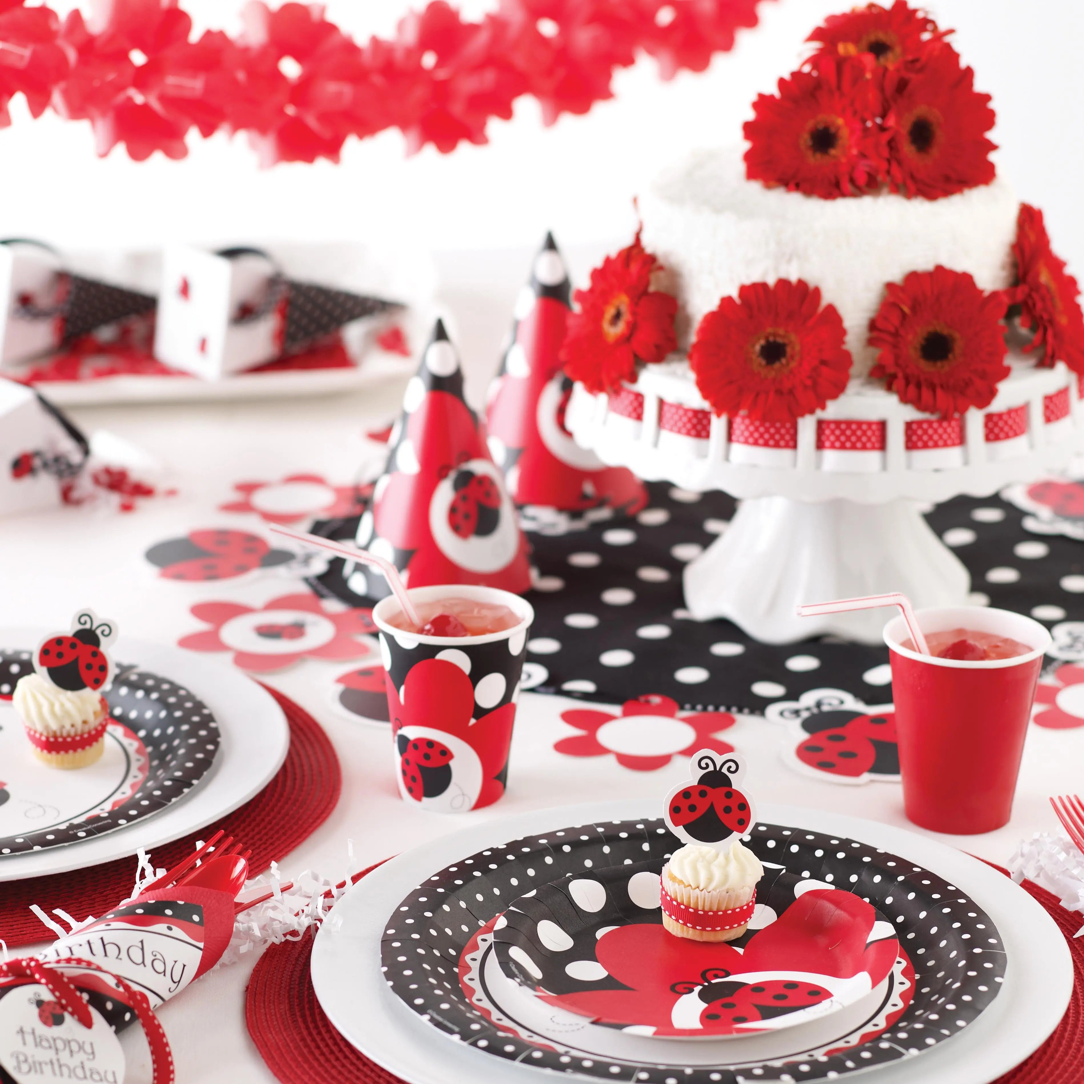 Ladybug Party Supplies NZ Build a Birthday Online – Build a Birthday NZ