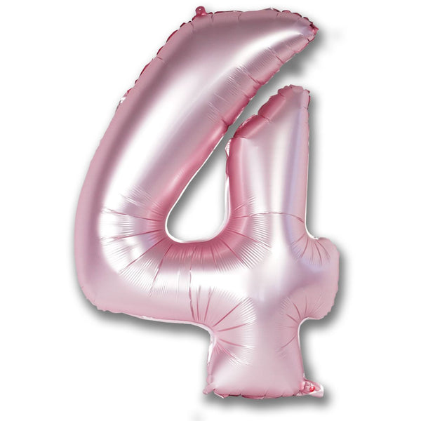 Pink Giant Foil Number Balloons NZ Build a Birthday Online – Build a ...