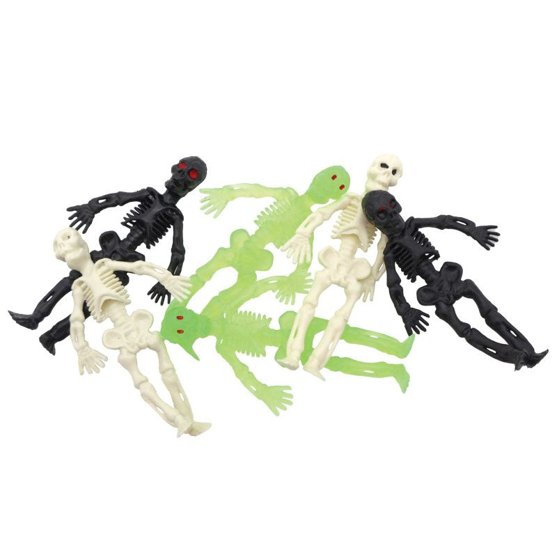 Fright Night Small Skeletons - 6 Pkt NZ – Build a Birthday NZ