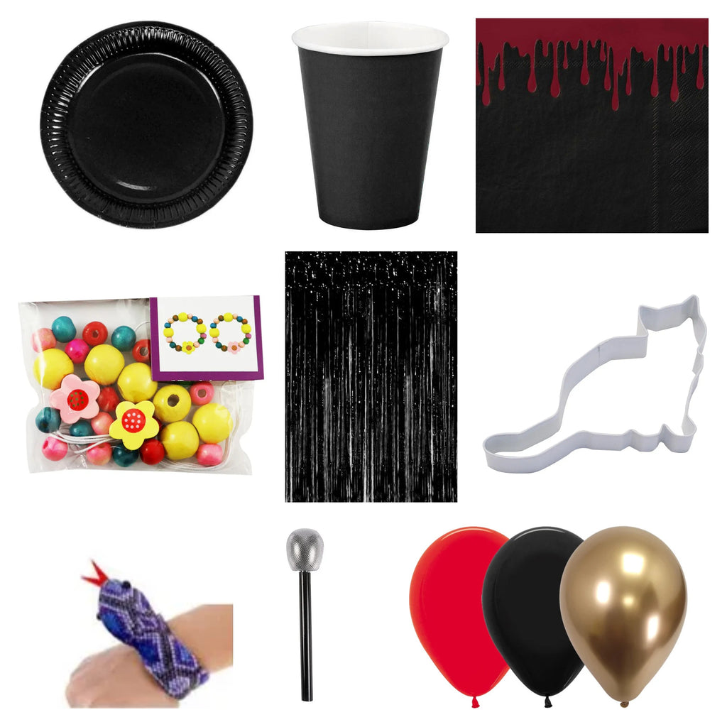 Taylor Swift Reputation Party Pack for 8 - SAVE 10%NZ – Build a Birthday NZ