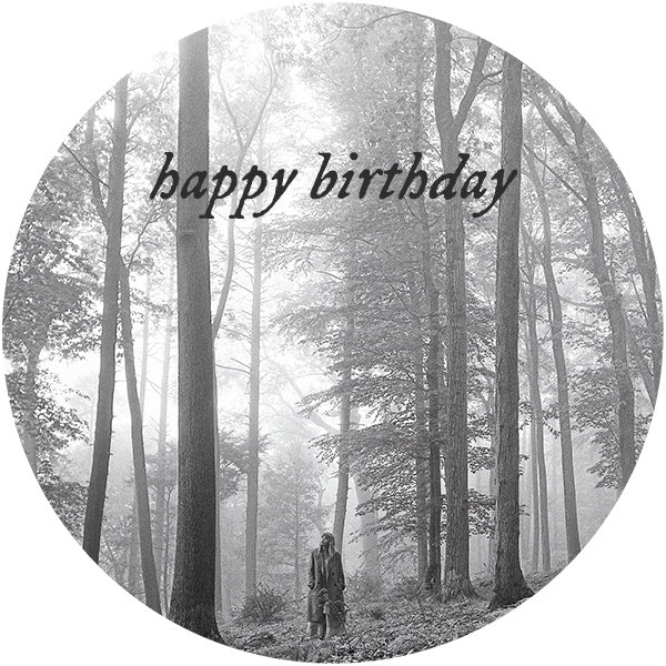 Taylor Swift Folklore Edible Icing Cake Image NZ – Build a Birthday NZ