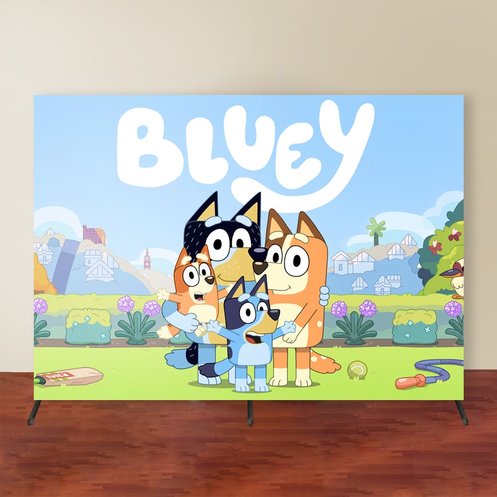Bluey Backdrop Hire - NATIONWIDE NZ – Build a Birthday NZ