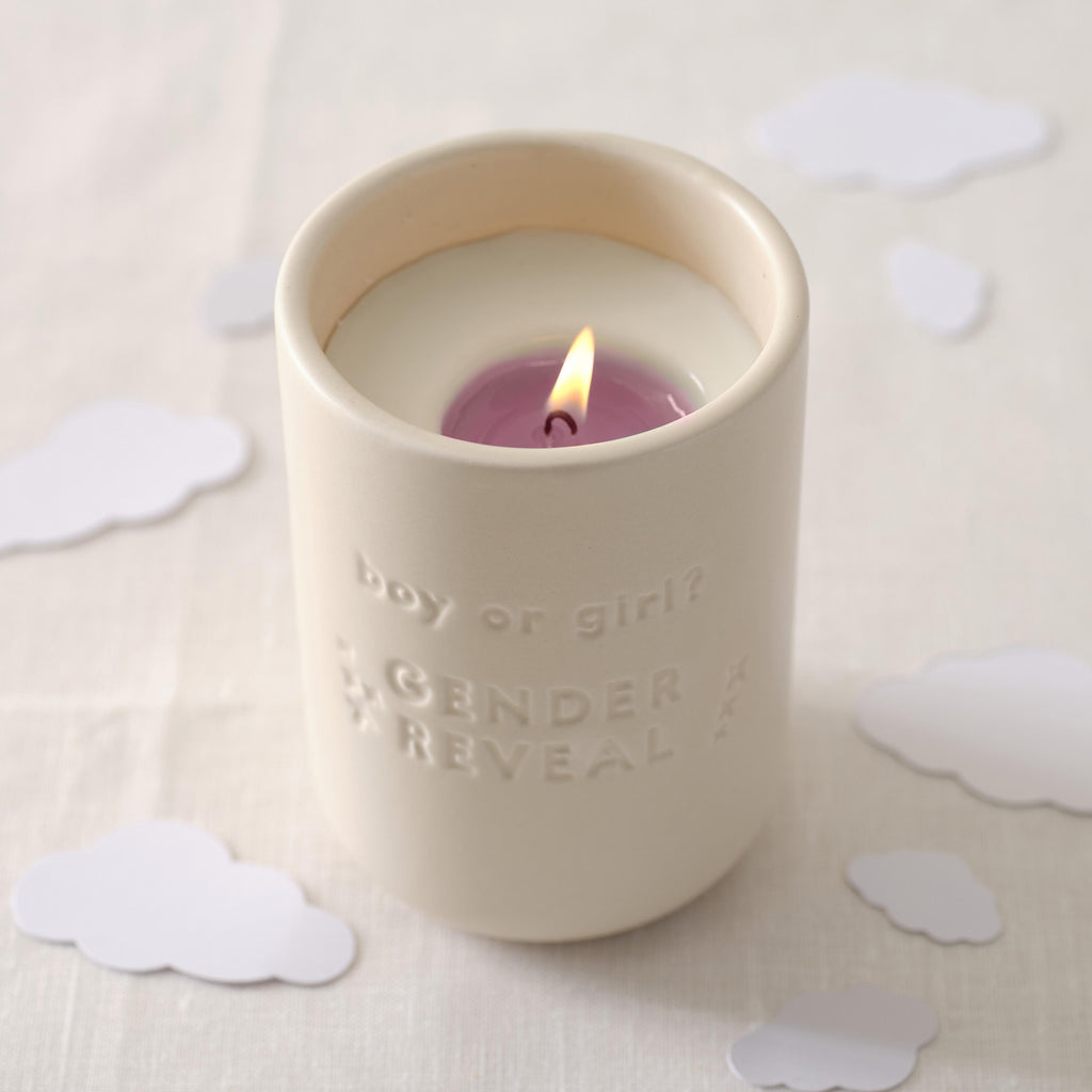 Ginger Ray Pink Gender Reveal Candle NZ – Build a Birthday NZ