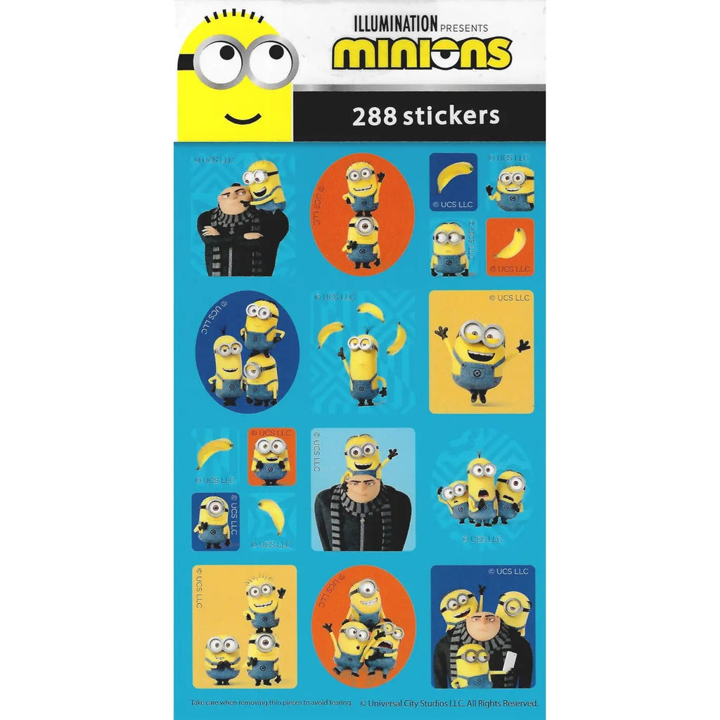 Minion Sticker Book WEB6043 NZ – Build a Birthday NZ