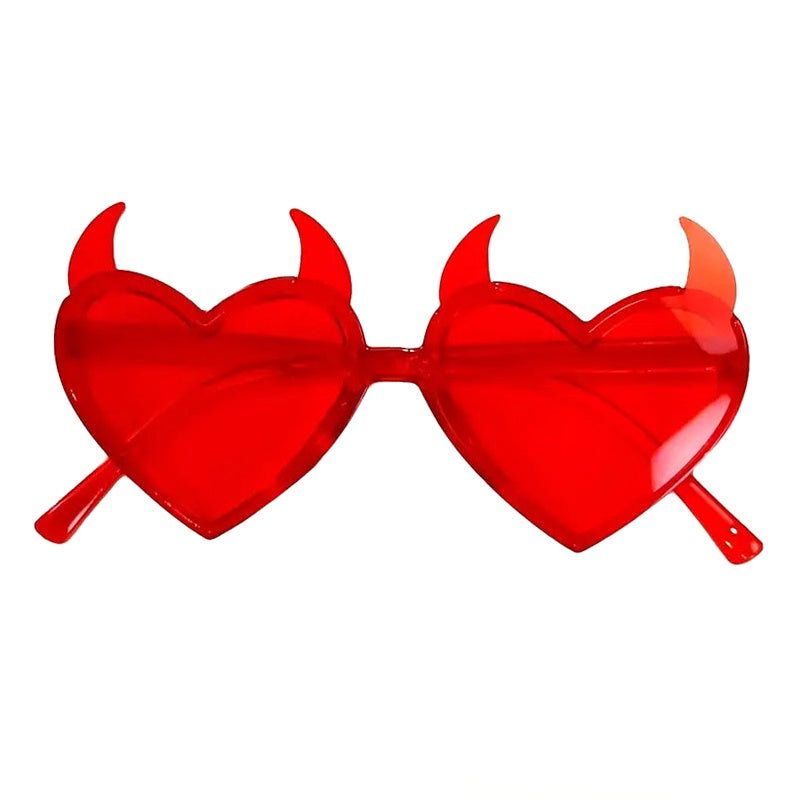 Devil Horn Heart Glasses NZ – Build a Birthday NZ