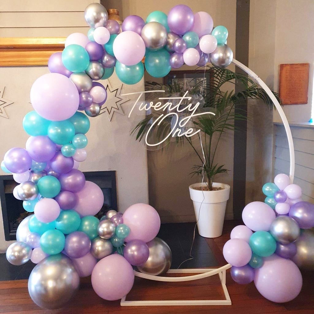 Enchanted Balloon Frame Backdrop Hire Wellington NZ – Build a Birthday NZ