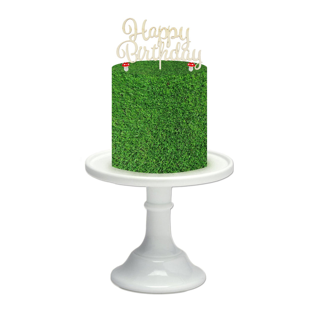 Grass Edible Icing Cake Wrap NZ – Build a Birthday NZ