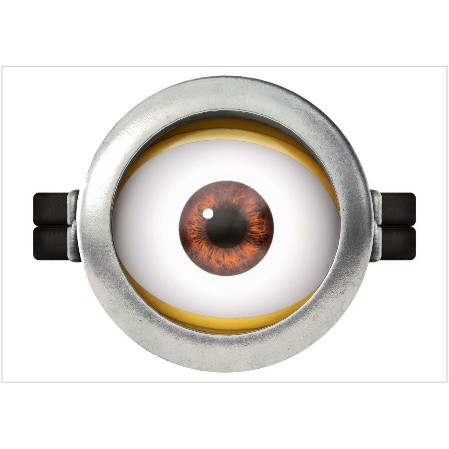 Minion Eye A5 Edible Icon NZ – Build a Birthday NZ