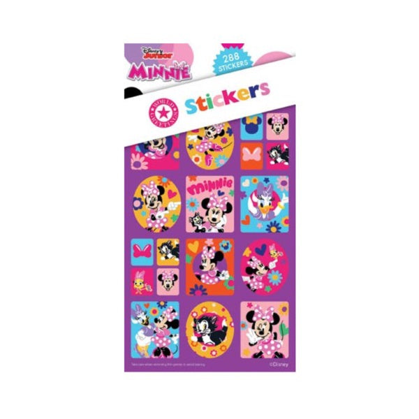 Minnie Mouse Sticker Book NZ – Build a Birthday NZ