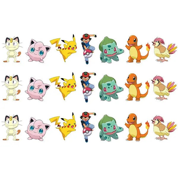 Pokemon Edible Icons – Build a Birthday NZ