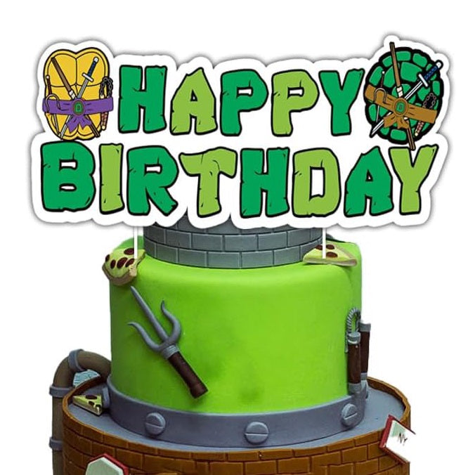 Teenage Mutant Ninja Turtles Cake Topper NZ – Build a Birthday NZ