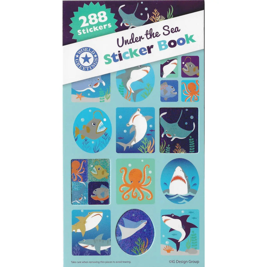 Under the Sea Sticker Book WEB5985 NZ – Build a Birthday NZ