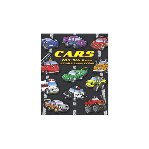 Cars Sticker Book – Build a Birthday NZ
