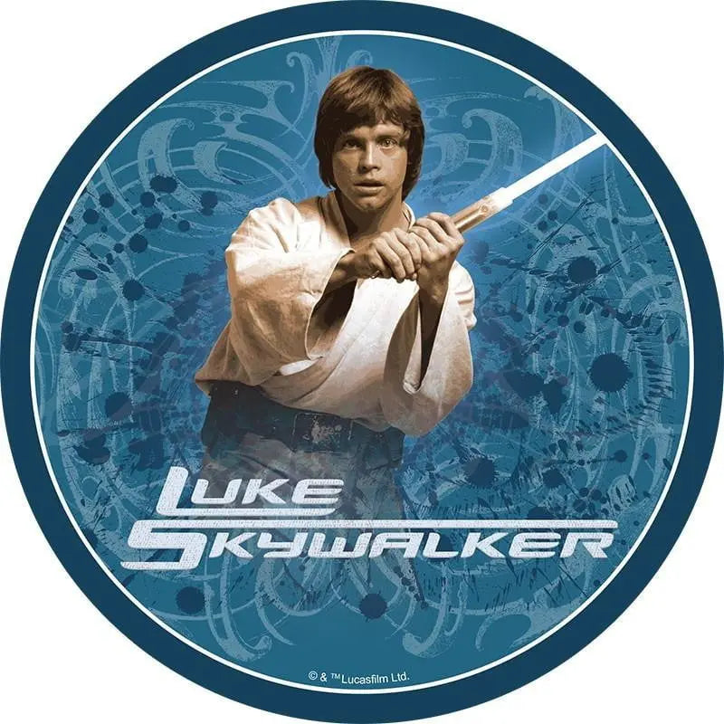 Star Wars Luke Skywalker Edible Icing Cake Image – Build a Birthday NZ