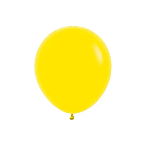 Giant Yellow Balloon - 45cm – Build a Birthday NZ