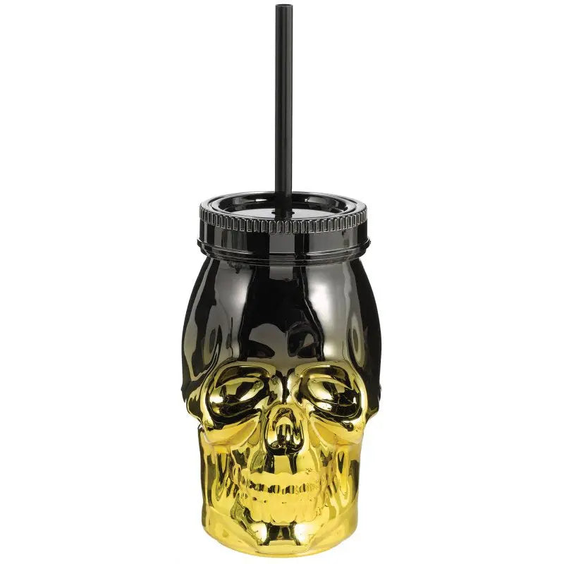 Metallic Skull Cup & Straw NZ – Build a Birthday NZ