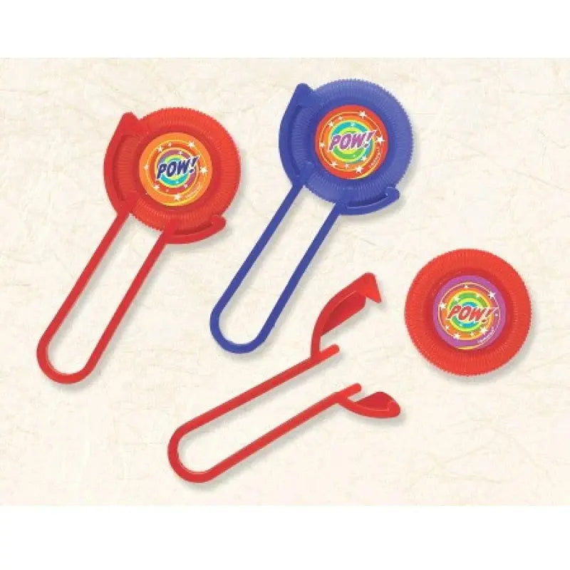 Super Hero Disc Shooters - 12 Pack – Build a Birthday NZ