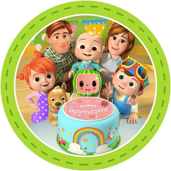 CoComelon Edible Icing Cake Image – Build a Birthday NZ