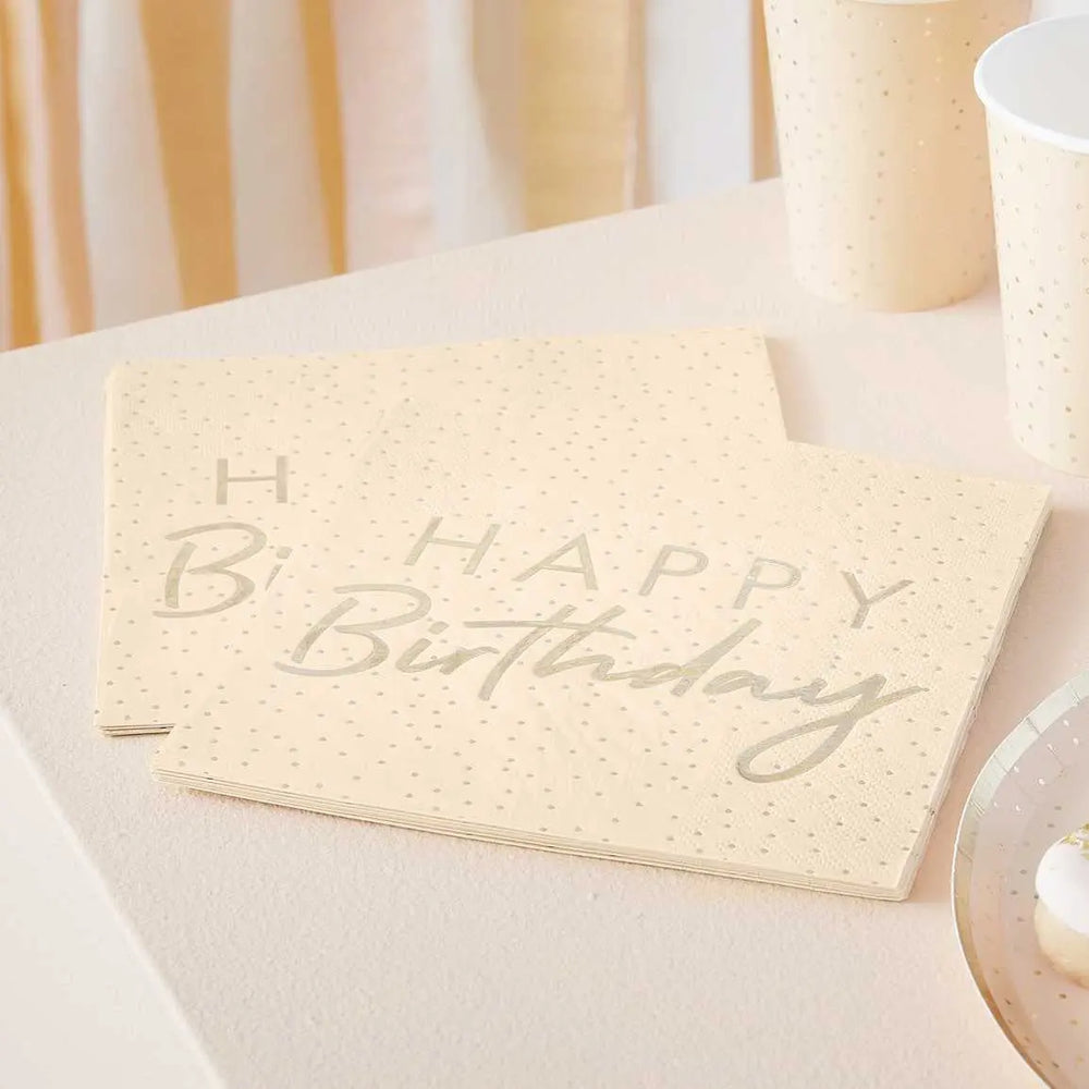 Patterned Paper Napkins NZ Build a Birthday Online – Build a Birthday NZ