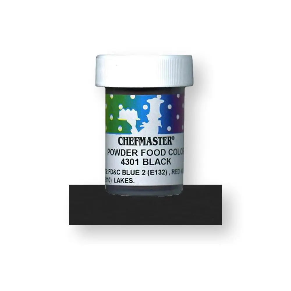 Chefmaster Black Powder Food Colour - 3g NZ – Build a Birthday NZ