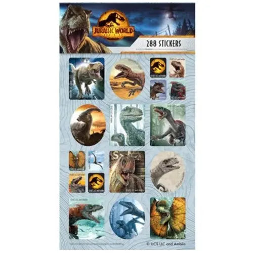 Jurassic World Sticker Book WEB6044 NZ – Build a Birthday NZ