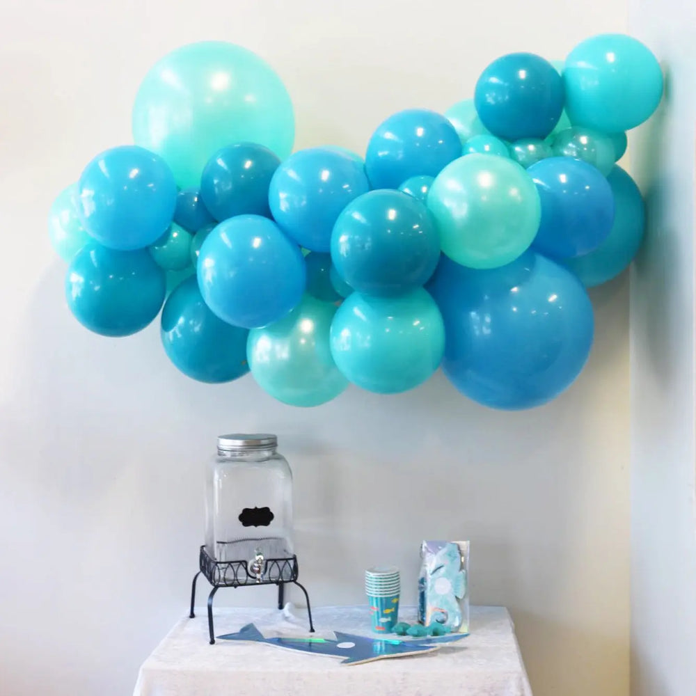 Lagoon Balloon Garland by Pop Balloons – Build a Birthday NZ