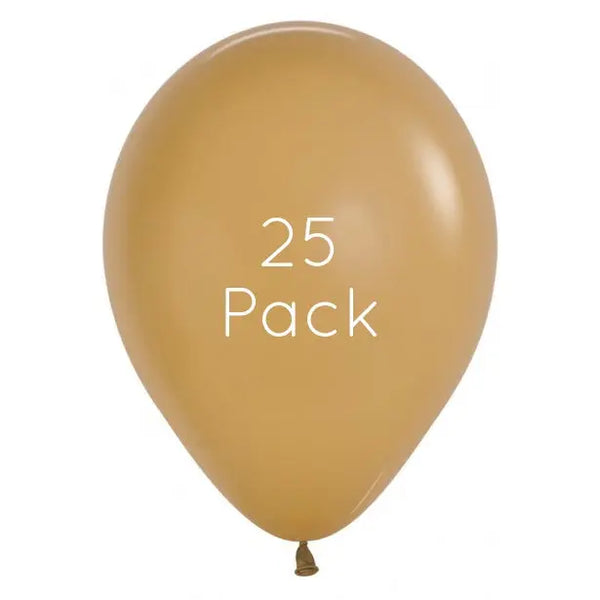 Latte Balloons - 25 Pkt – Build a Birthday NZ