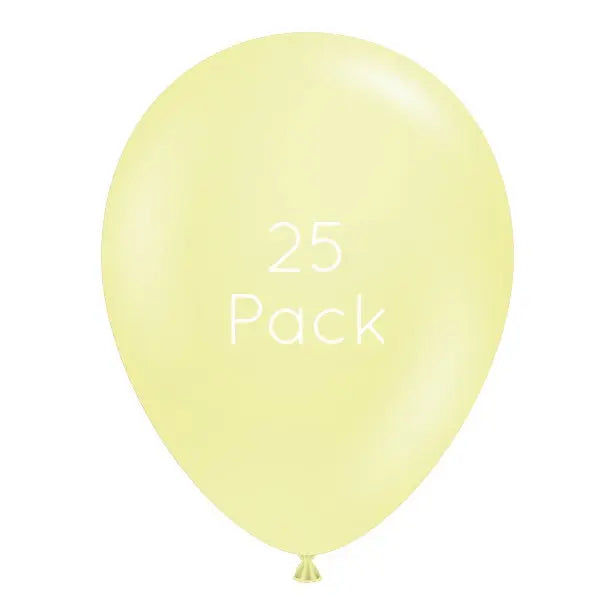 Lemonade Balloons - 25 Pkt NZ – Build a Birthday NZ