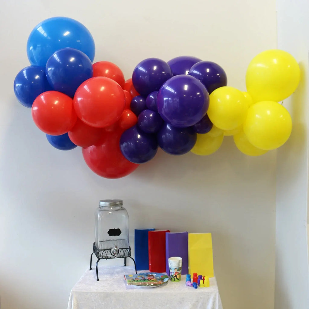 Let's Wiggle Balloon Garland by Pop Balloons – Build a Birthday NZ