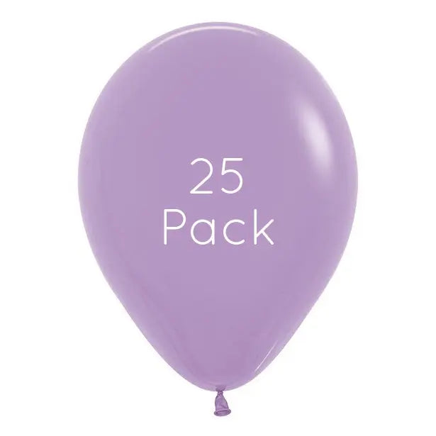Lilac Balloons - 25 Pkt NZ – Build a Birthday NZ