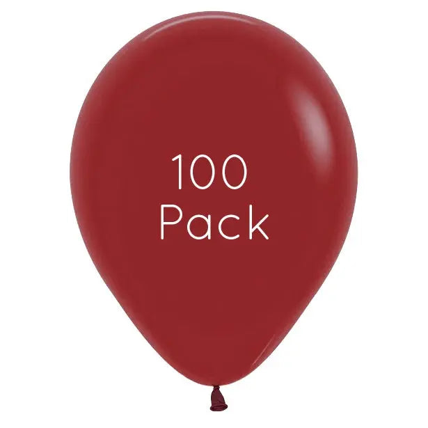 Merlot Balloons - 100 Pkt NZ – Build a Birthday NZ