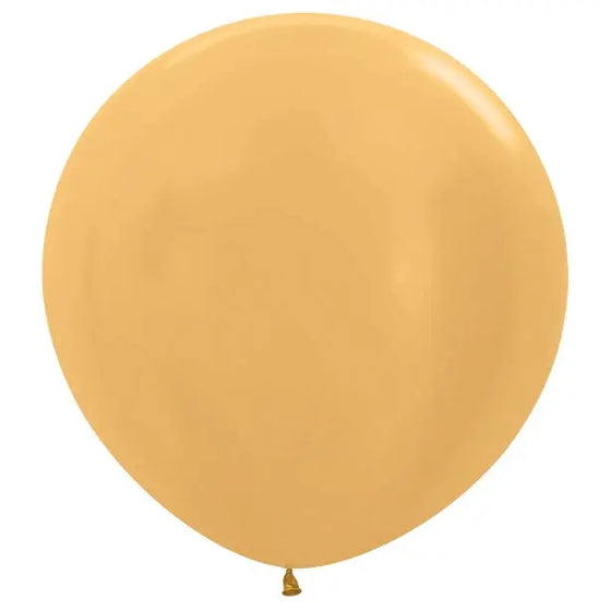 Giant Metallic Gold Balloon - 90cm NZ – Build a Birthday NZ