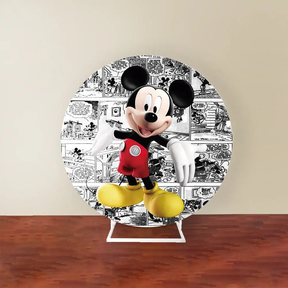 Mickey Mouse Backdrop Hire NZ – Build a Birthday NZ