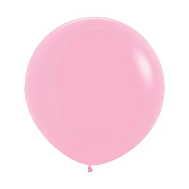 Giant Bubblegum Pink Balloon - 60cm NZ – Build a Birthday NZ
