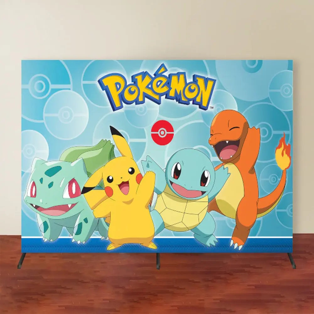 Pokemon Backdrop Hire NZ – Build a Birthday NZ