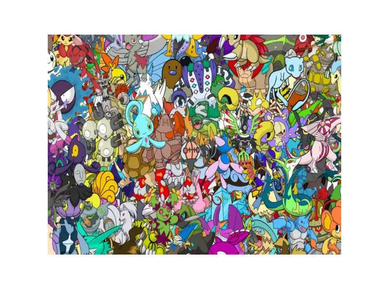 Pokemon Characters Edible Cake Image - A4 Size NZ – Build a Birthday NZ
