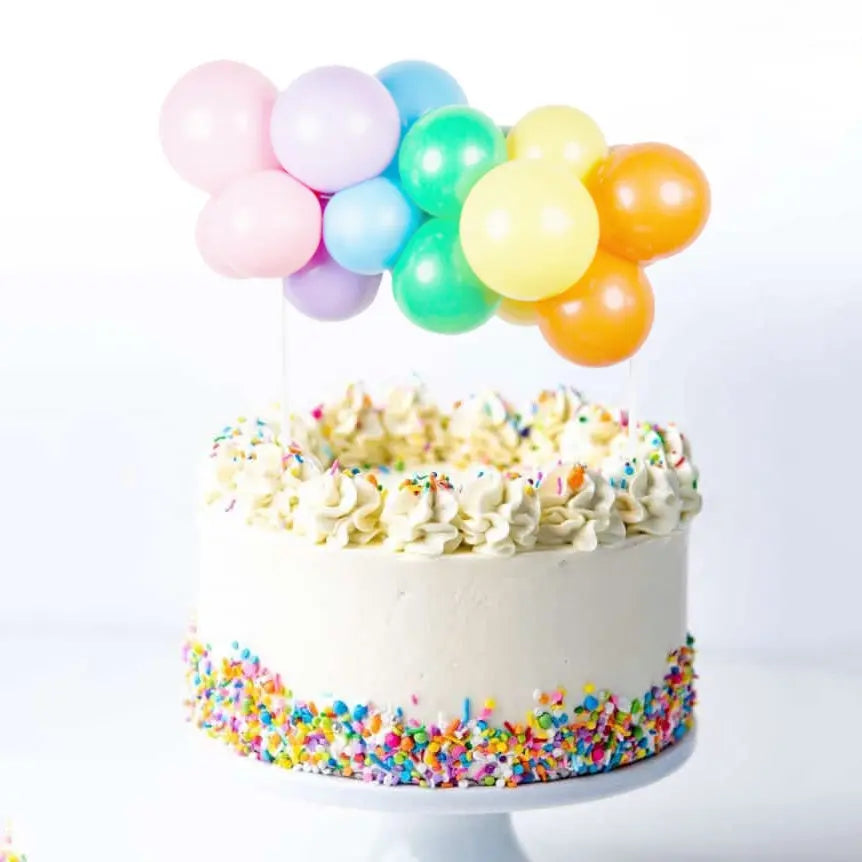 Rainbow Balloon Cake Kit Made Easy NZ – Build a Birthday NZ