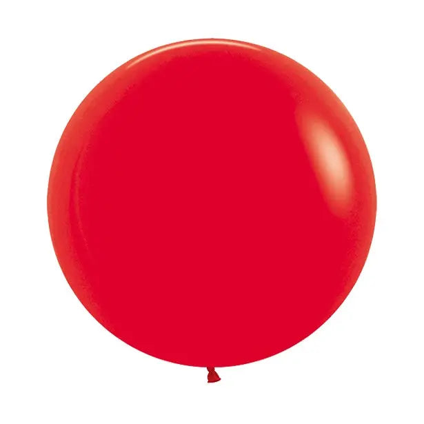 Giant Red Balloon - 60cm NZ – Build a Birthday NZ